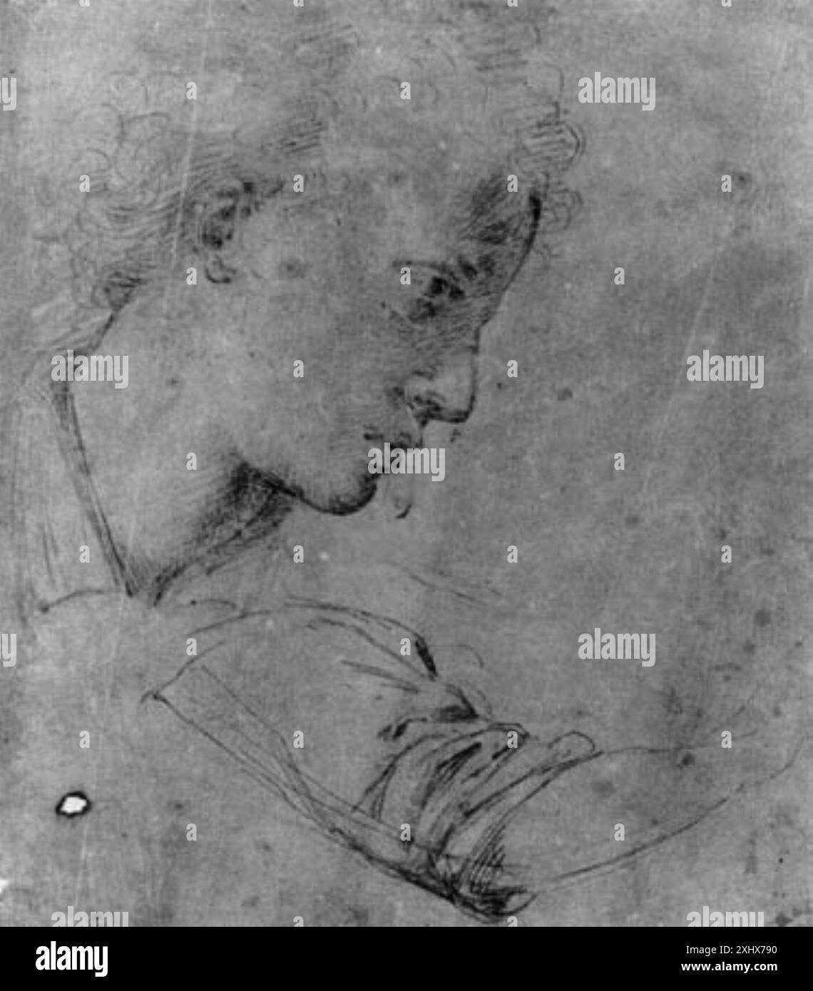 Man drawing in siena Black and White Stock Photos & Images - Alamy