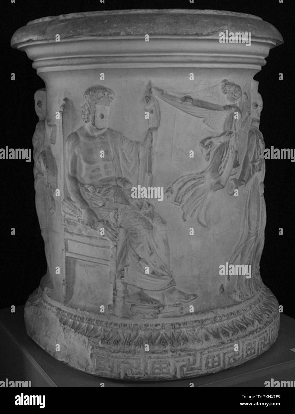 Well head. Athena's birth (inspired by the manufacture of the parthenon ...