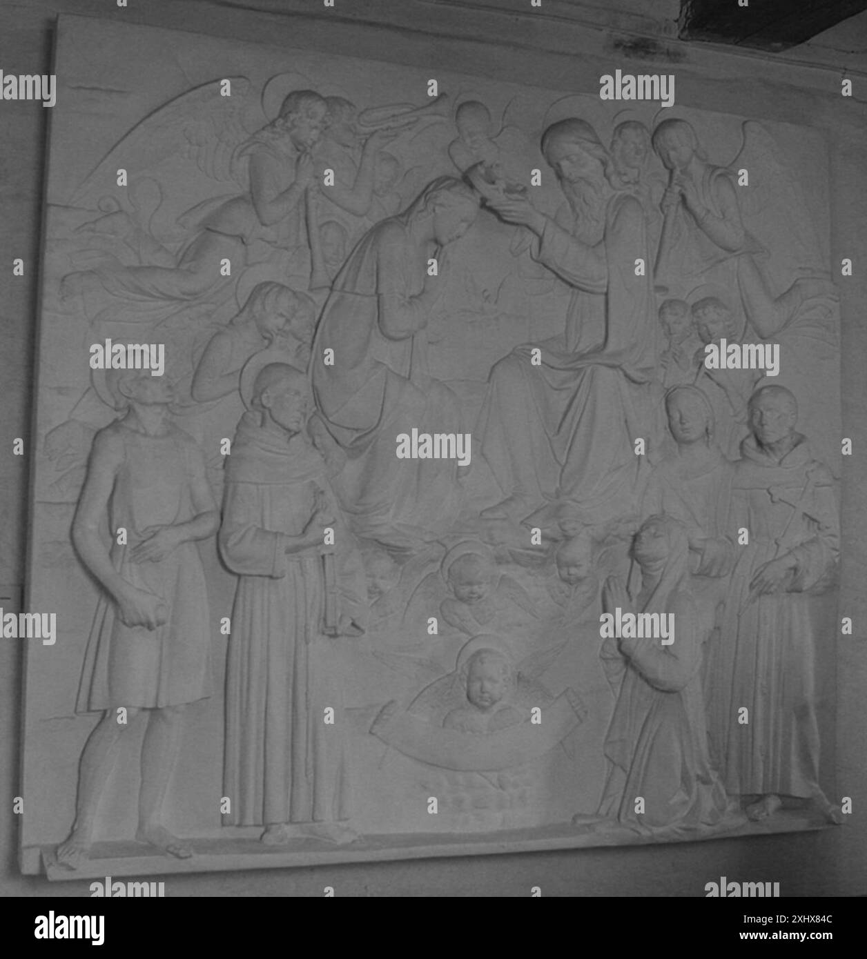 Altarpiece figures Black and White Stock Photos & Images - Alamy