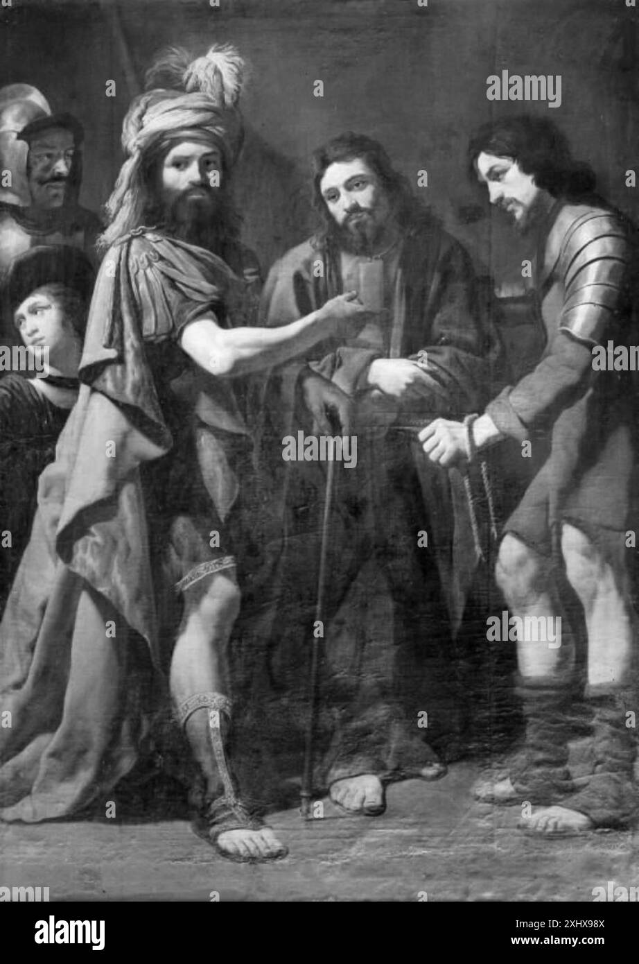 Gerard van Kuijl’s painting depicts the biblical scene of Christ before ...