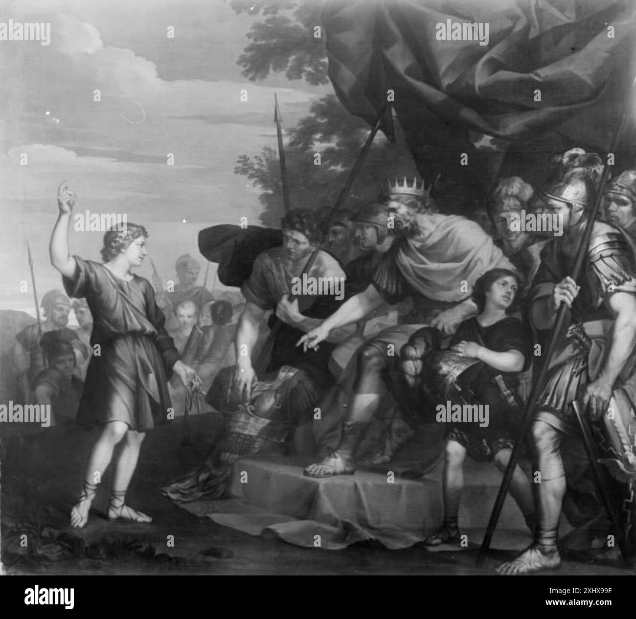 Saul and David Ferri, Ciro 1633 - 1689 Painting Italian paintings and ...