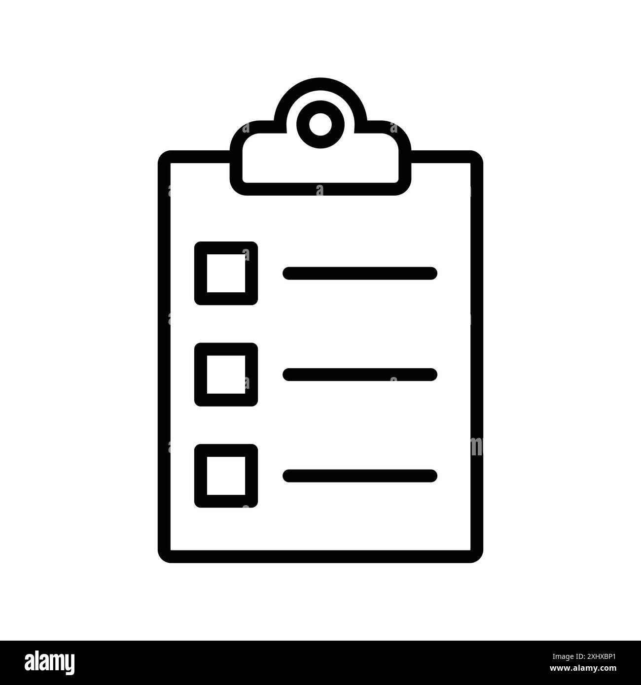 clipboard icon vector design template in white background Stock Vector ...
