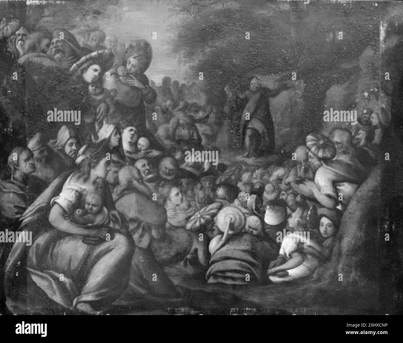 This painting by Gillis van Coninxloo III (1544-1607) depicts the ...
