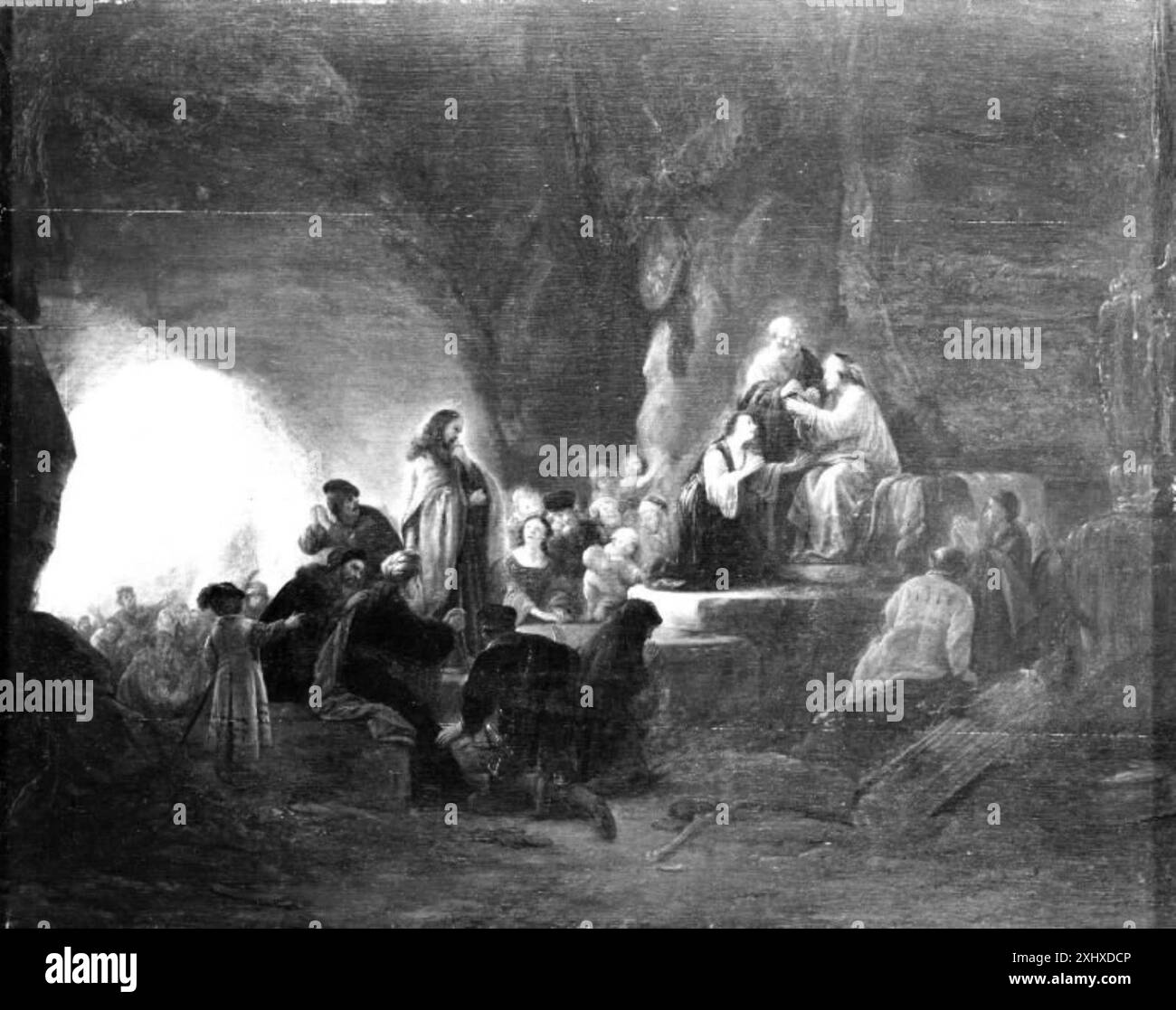 Raising lazarus Black and White Stock Photos & Images - Alamy