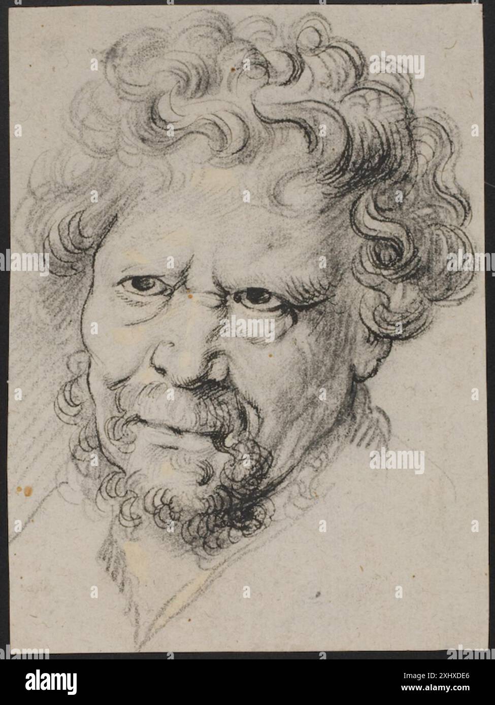 Male Head Rubens, Peter Paul 1577 - 1640, Dyck, Anthony van 1599 - 1641 ...