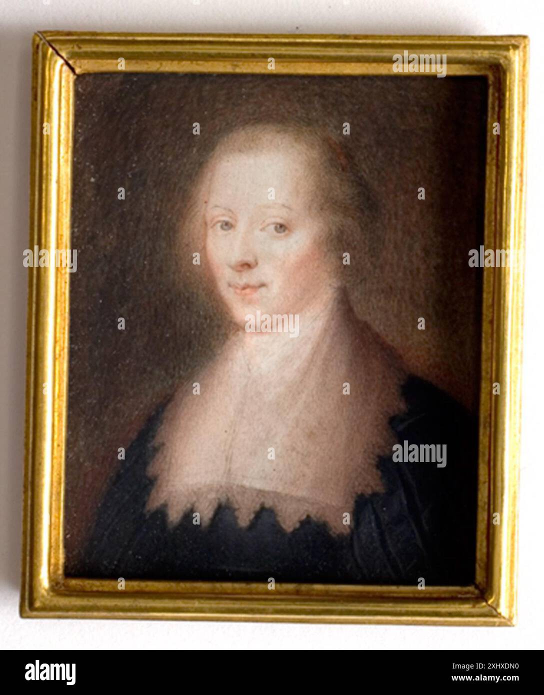 Women's portrait Gardelle, David 1726 - 1748 Miniature Dameportræt ...