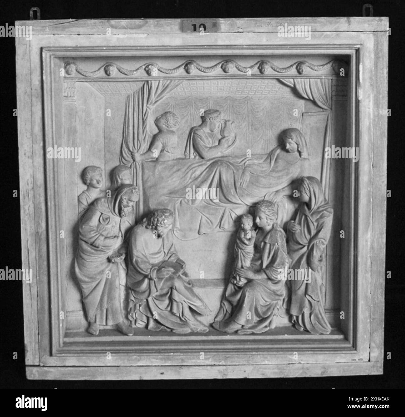 John the baptists birth Black and White Stock Photos & Images - Alamy