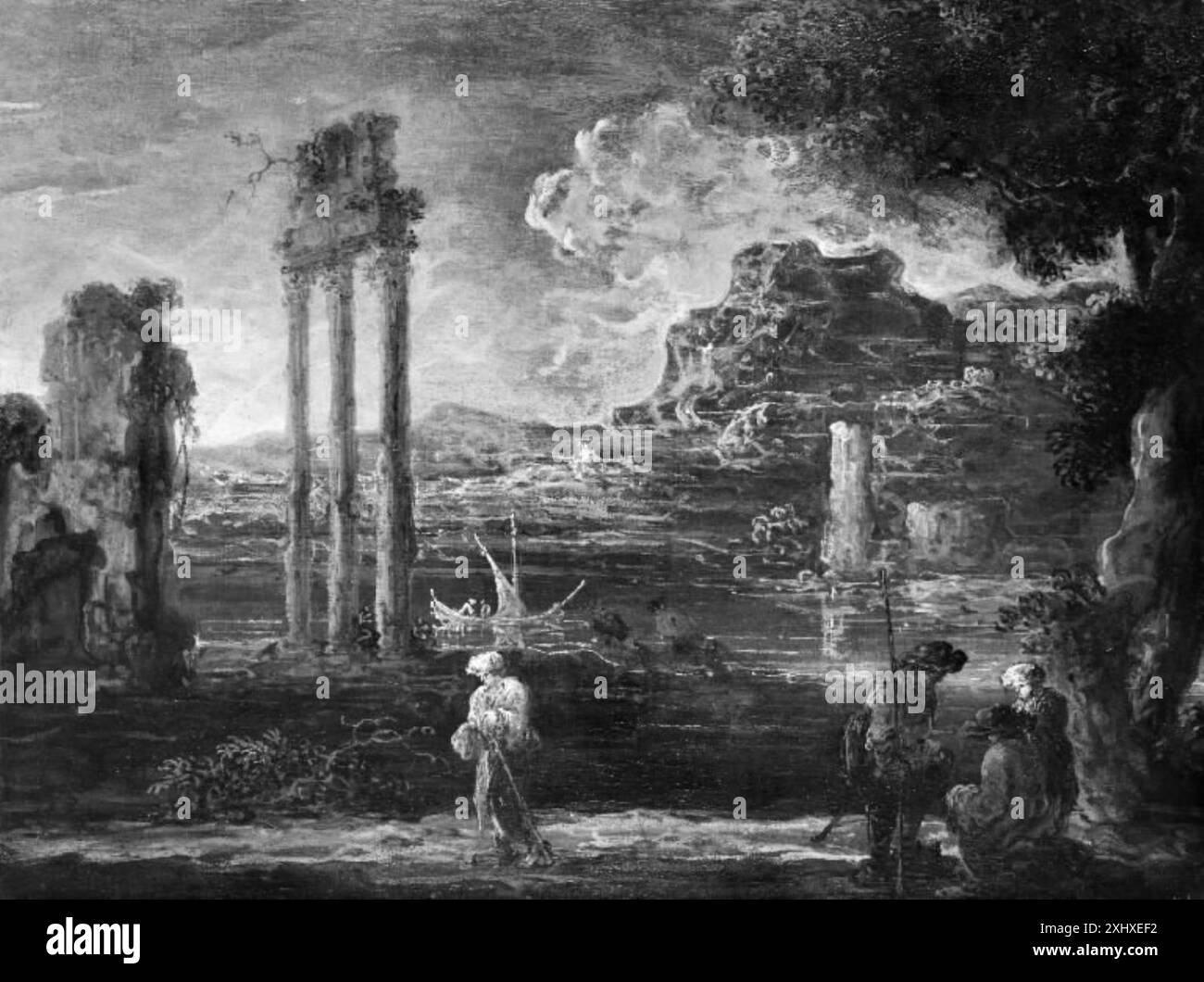 17th century italianate Black and White Stock Photos & Images - Alamy