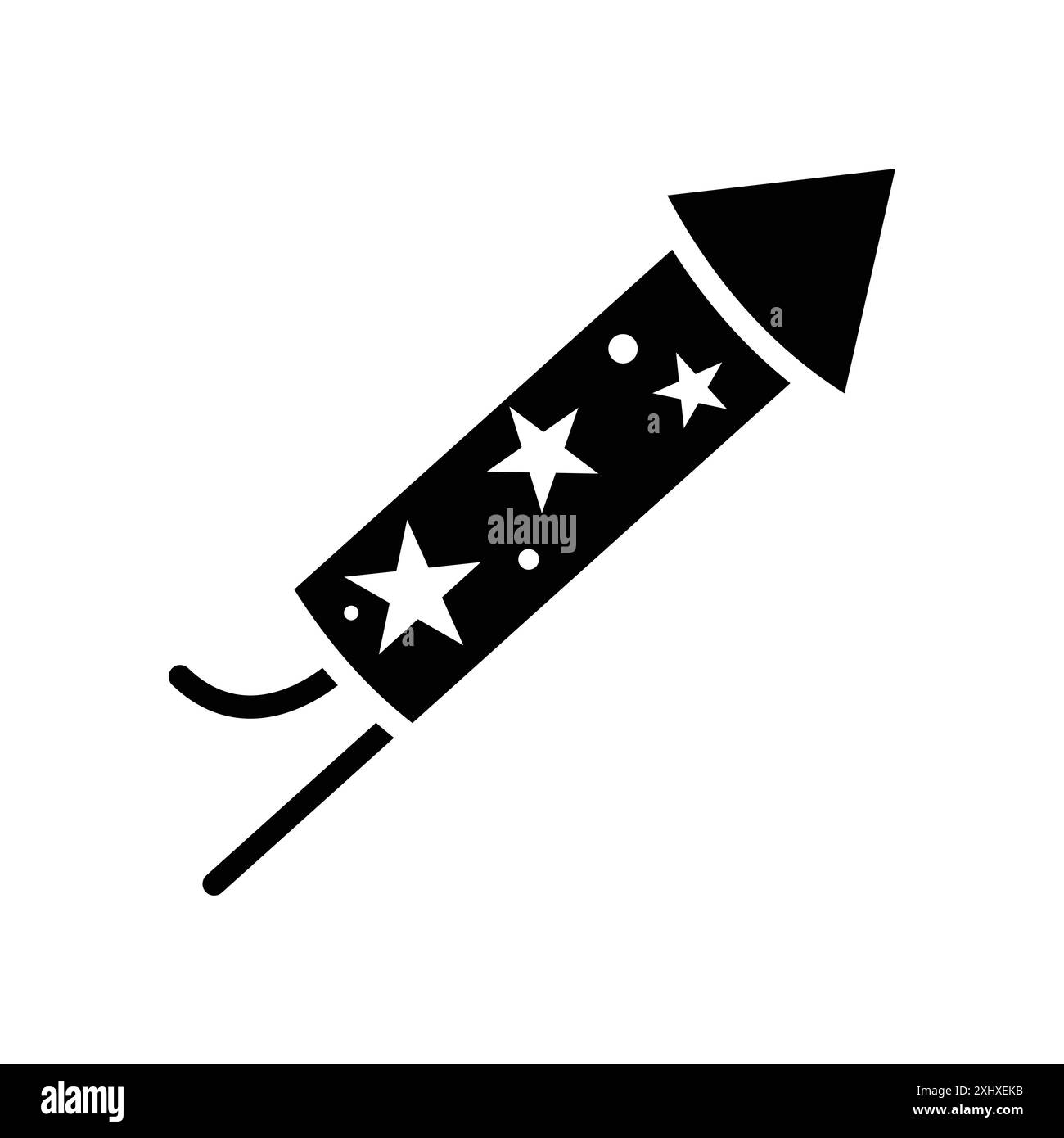 firework icon vector design template in white background Stock Vector ...