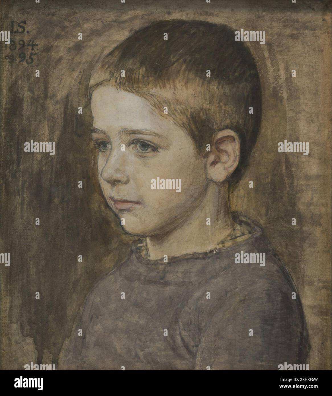 The artist's son, Peter Skovgaard, Joakim 1856 - 1933 Painting ...