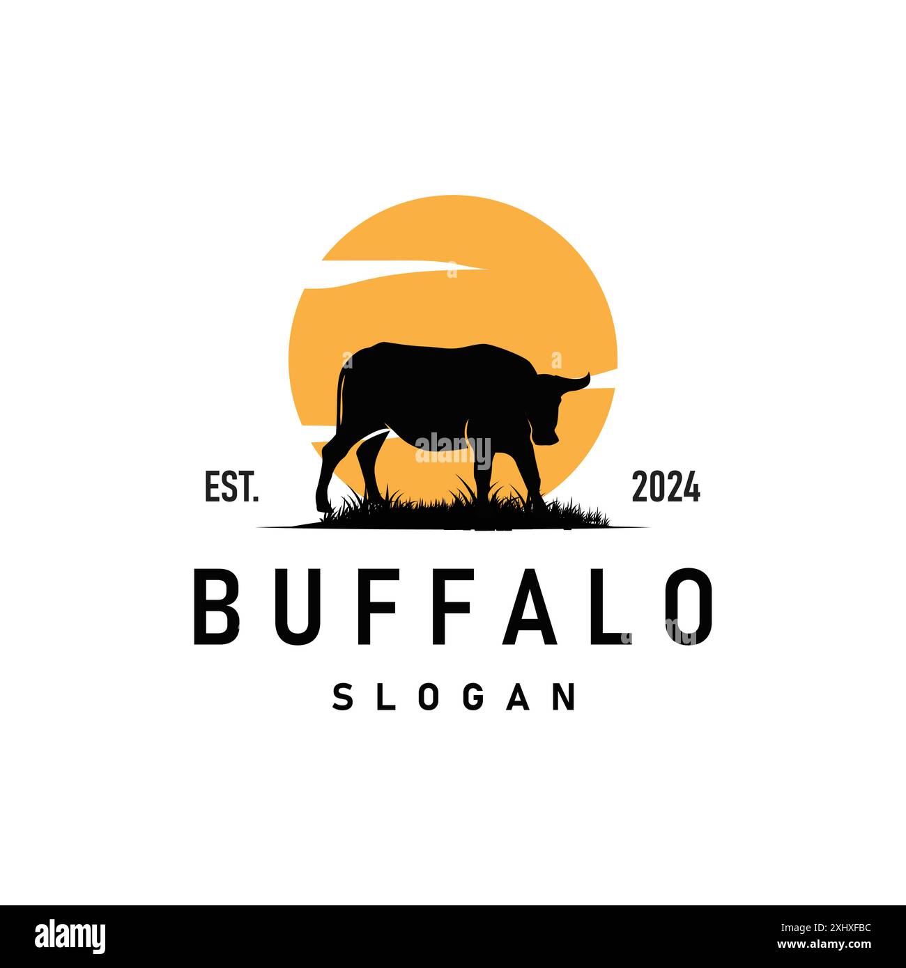 Rustic black angus cow Stock Vector Images - Alamy