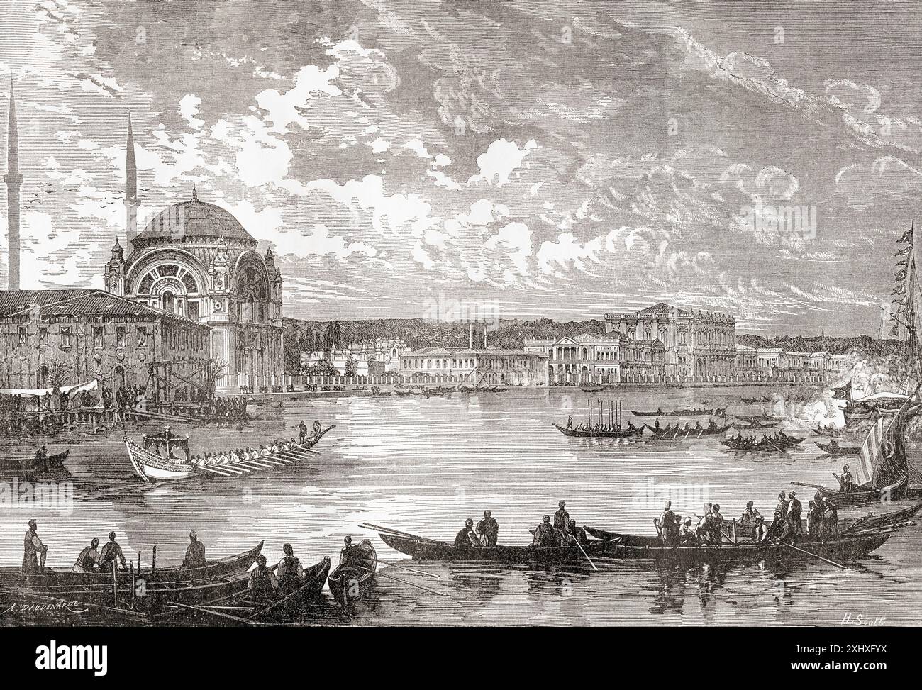 Istanbul illustration hi-res stock photography and images - Alamy