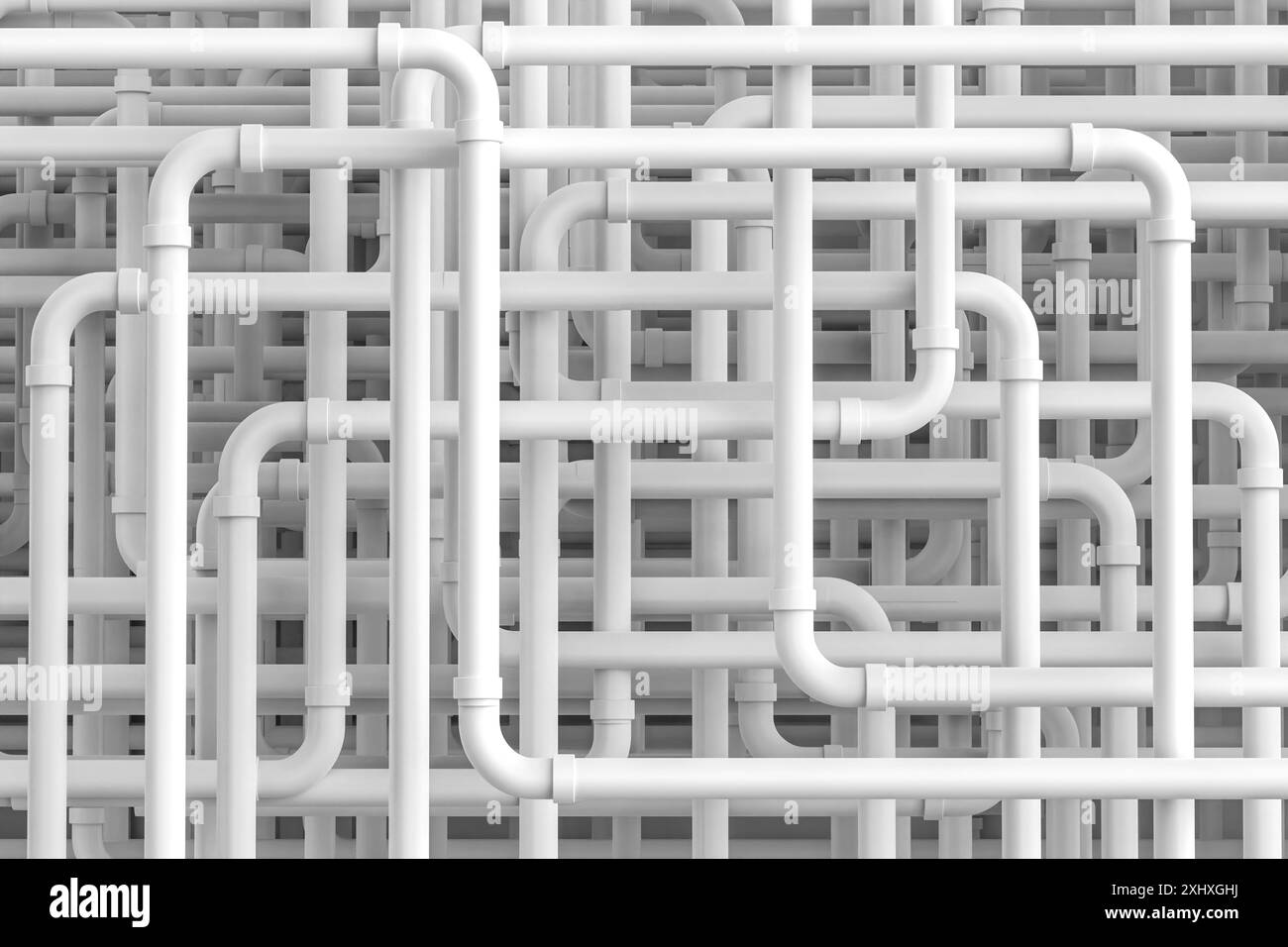 Metal pipe rendering hi-res stock photography and images - Alamy