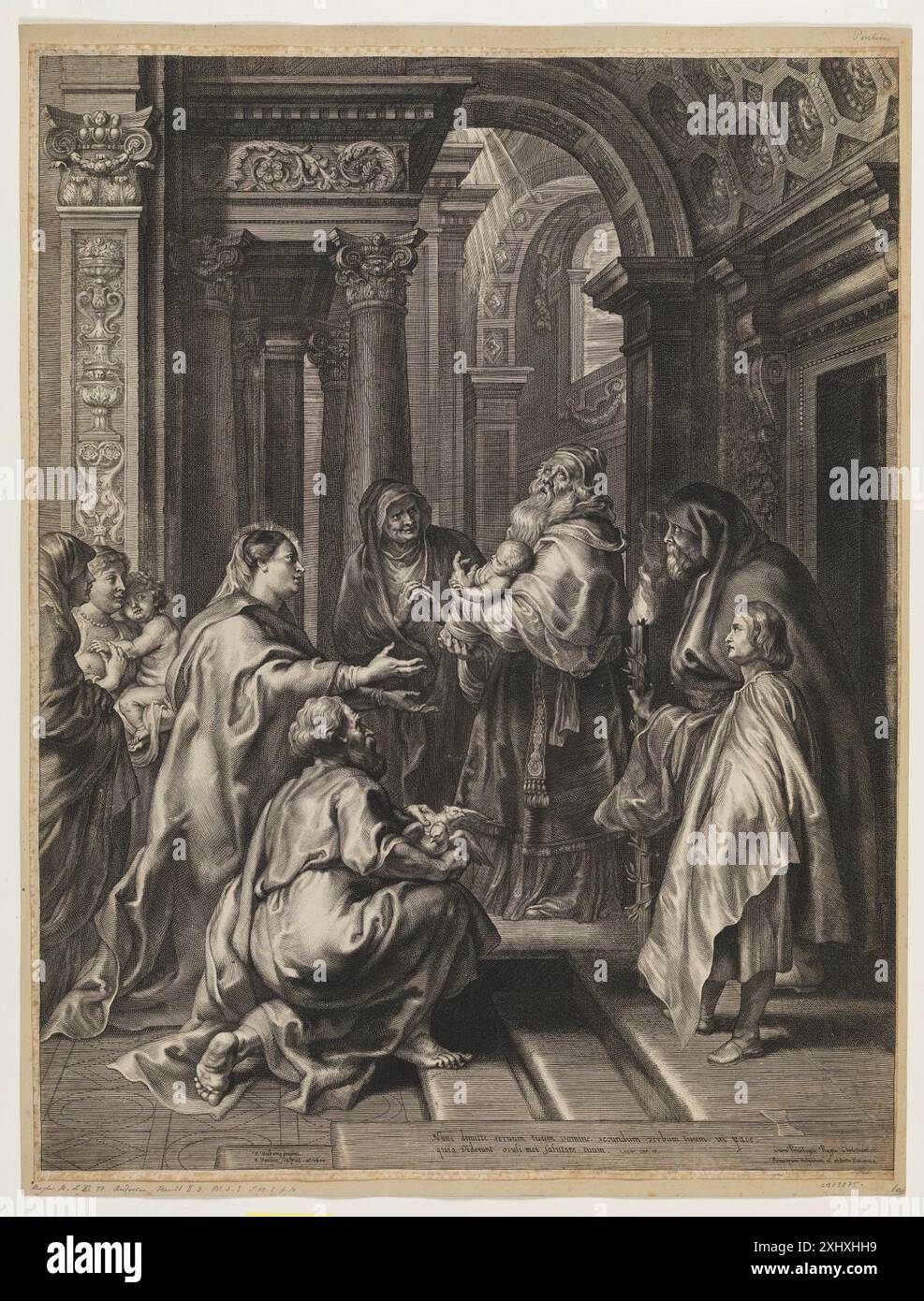 The Presentation in the Temple Pontius, Paulus 1603 - 1658, Rubens ...