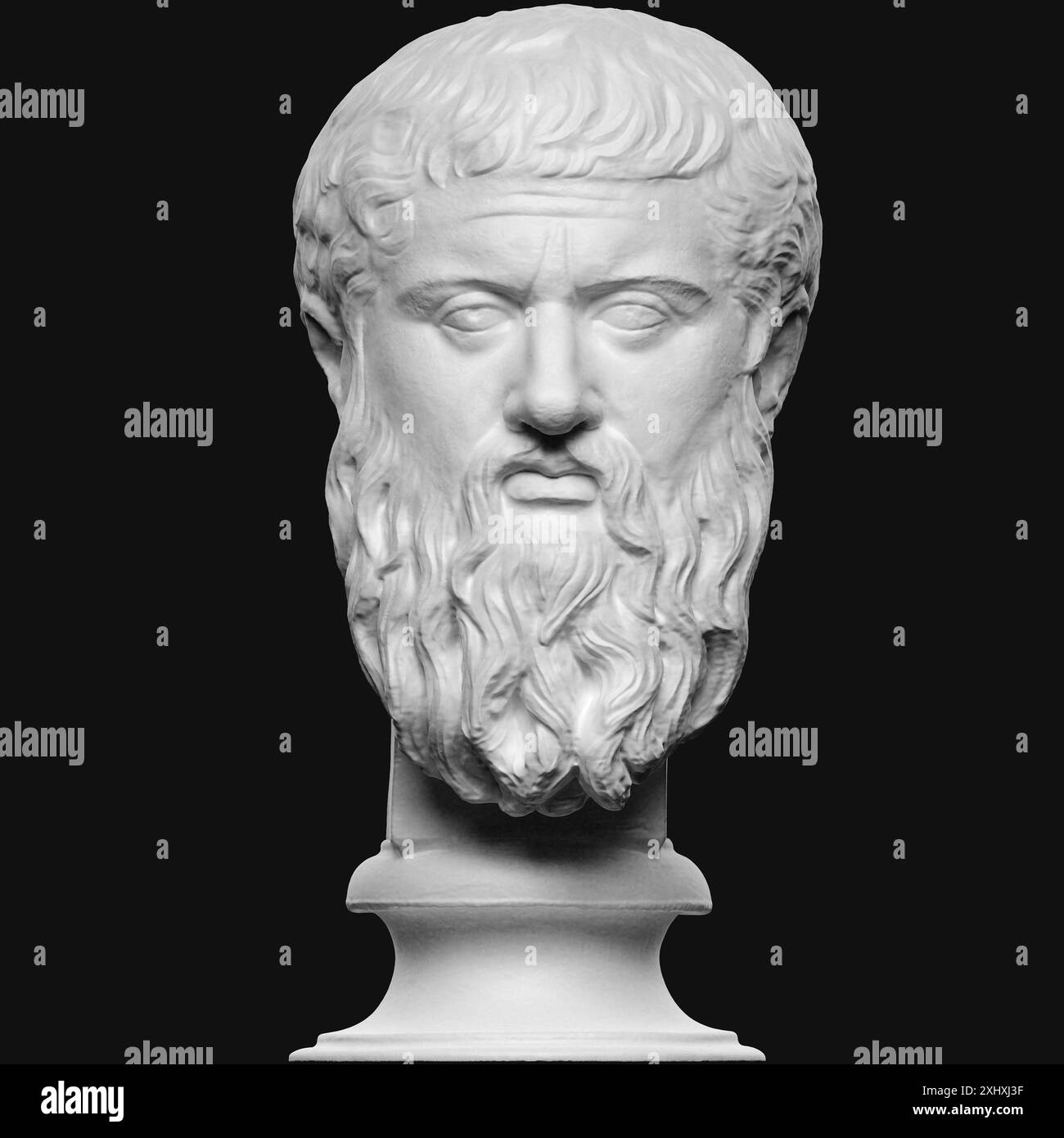 Plato (427-347 BC), Greek philosopher Unknown Head Platon (427-347 f.Kr ...