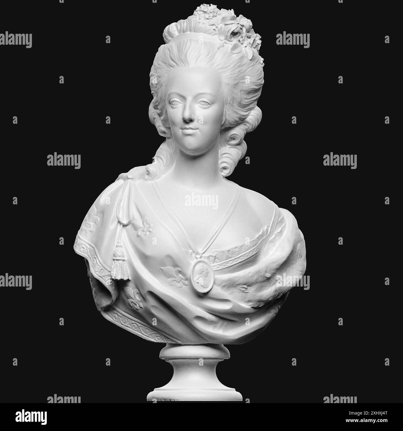 Portrait of Marie Antoinette (1755-93) undefined Bust Portræt af Marie ...