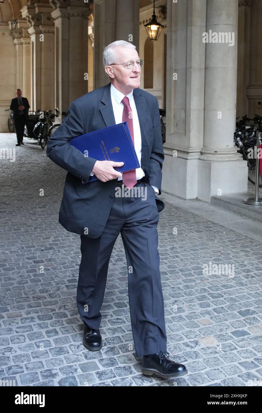Secretary of State for Northern Ireland Hilary Benn, arrives in Downing ...