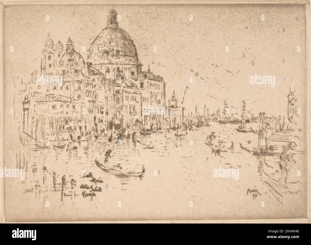 Saint Mary of Health Marin, John 1870 - 1953 Etching, Print The ...