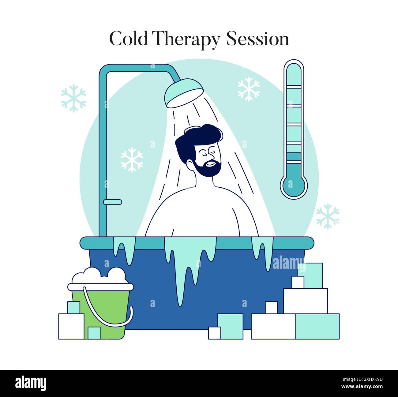 Health benefits of cold exposure hi-res stock photography and images ...