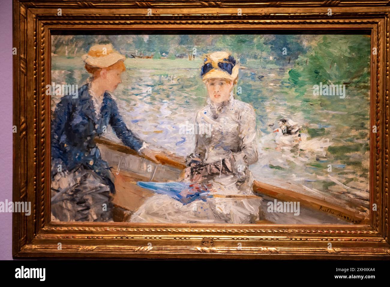 Berthe Morisot, Summer`s Day, 1879 ,oil on canvas, The National Gallery ...