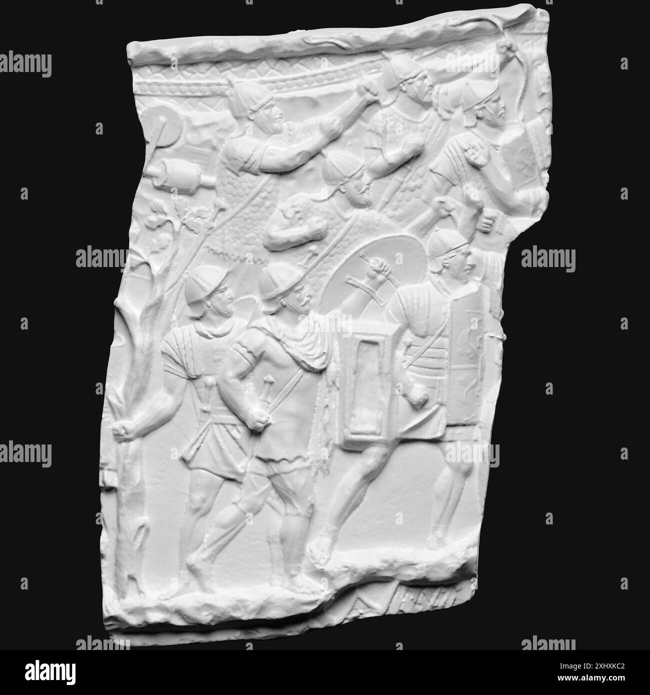 Roman soldiers attack Unknown Relief Romerske soldater angriber Stock ...