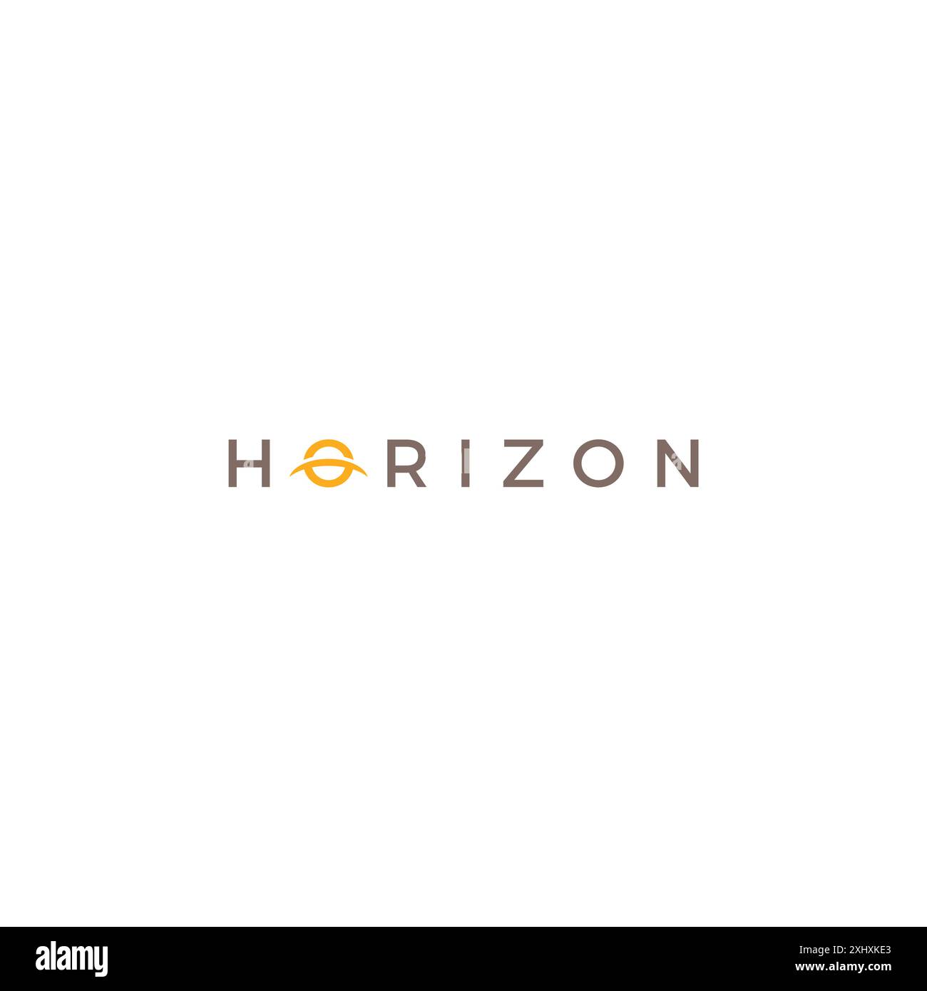 Horizon Logo Vector Design. Sun Icon Stock Vector Image & Art - Alamy