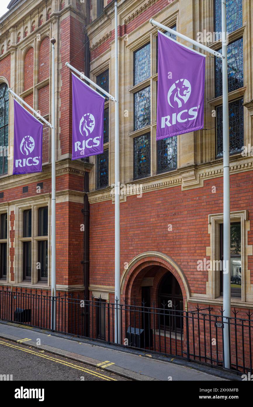 RICS Royal Institute of Chartered Surveyors HQ London. The RICS ...