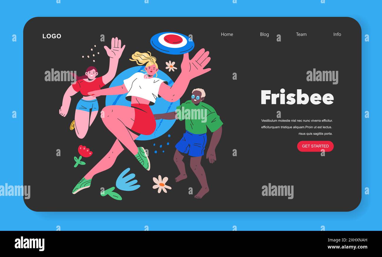 Dynamic frisbee design hi-res stock photography and images - Alamy