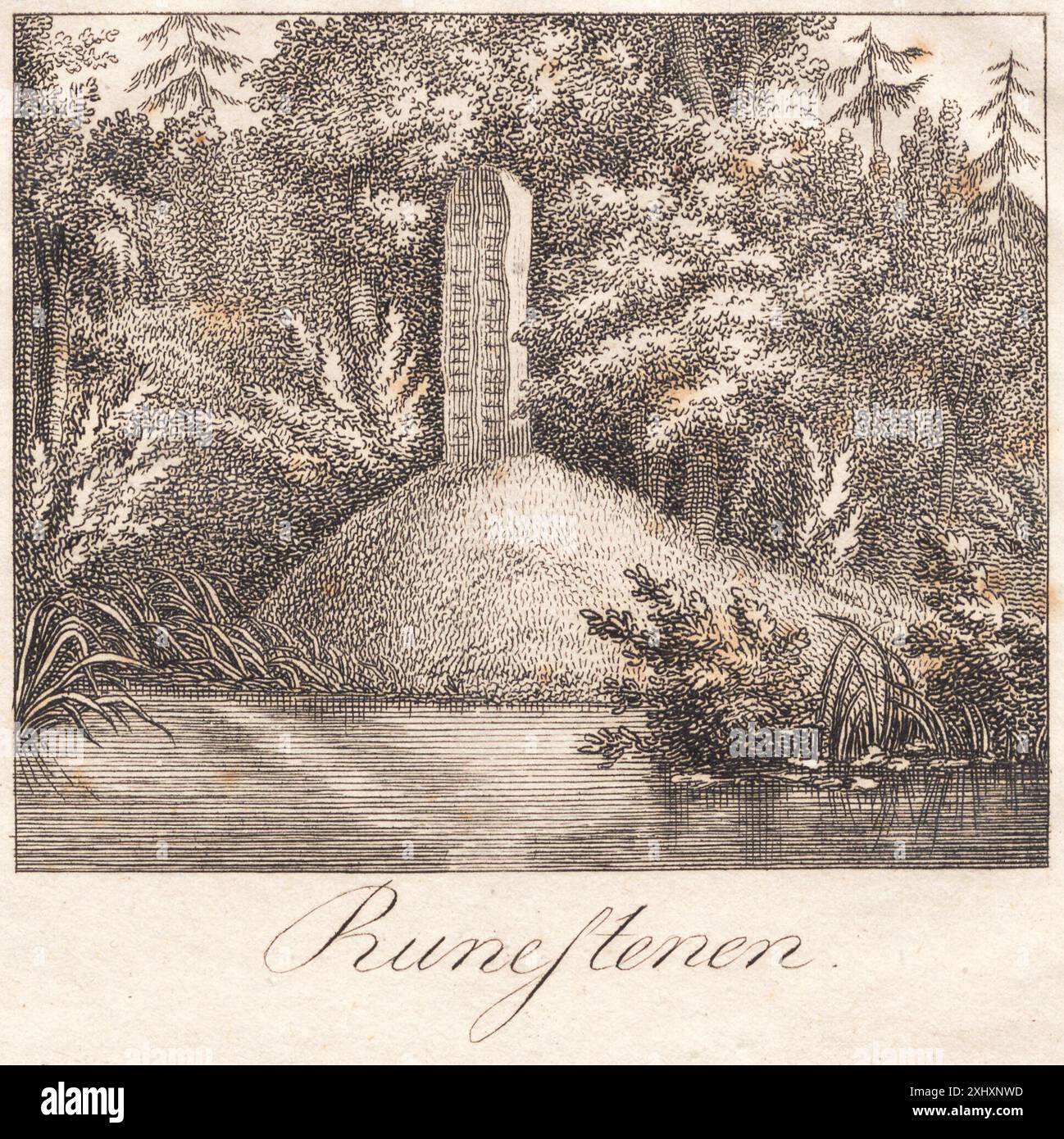 Sanderumgaards Have Clemens, J.F. 1748 - 1831 Etching, Print J.F ...