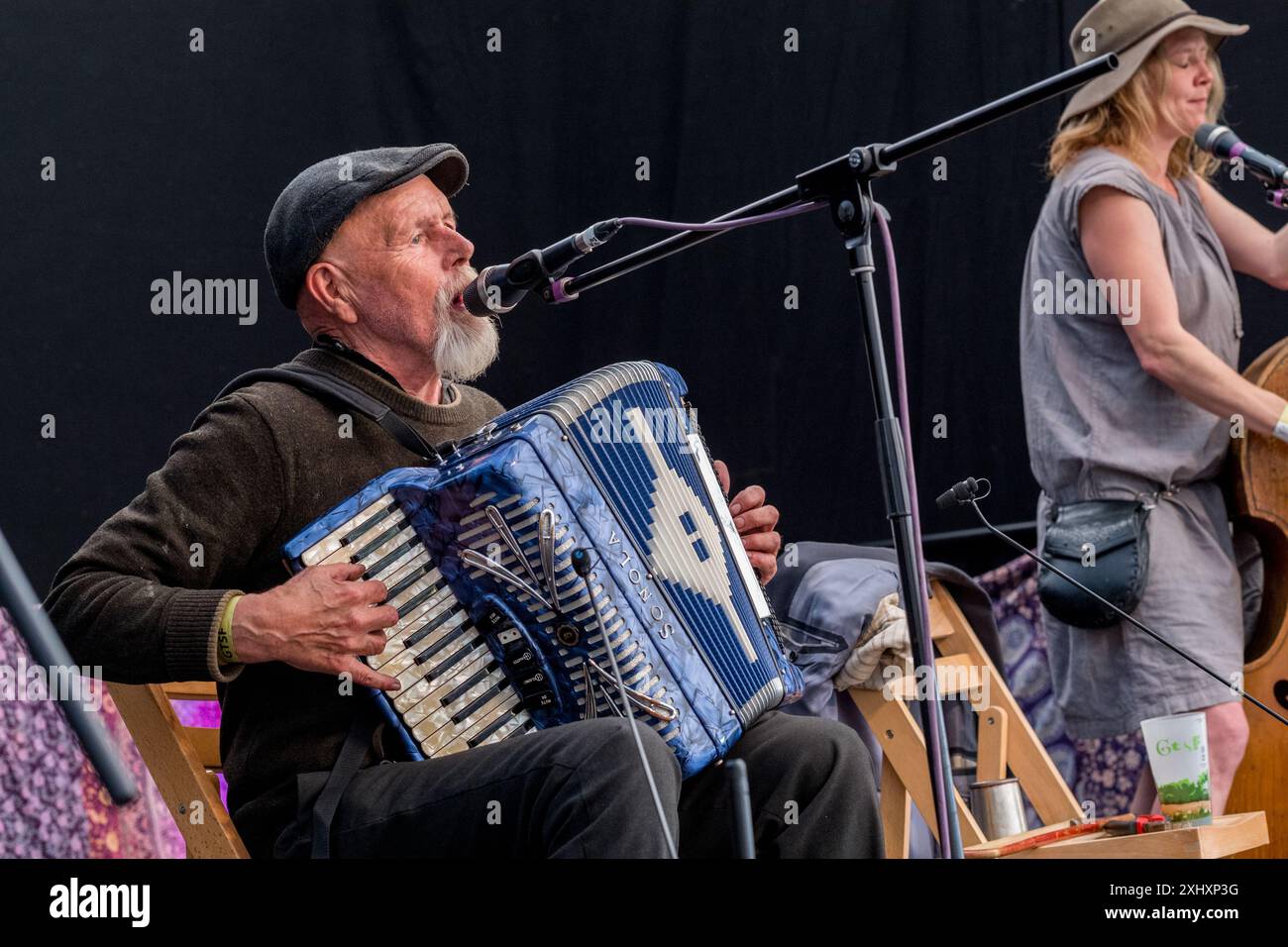 Whiskey Moon Face group performing live on stage at the 2024 Gate to ...