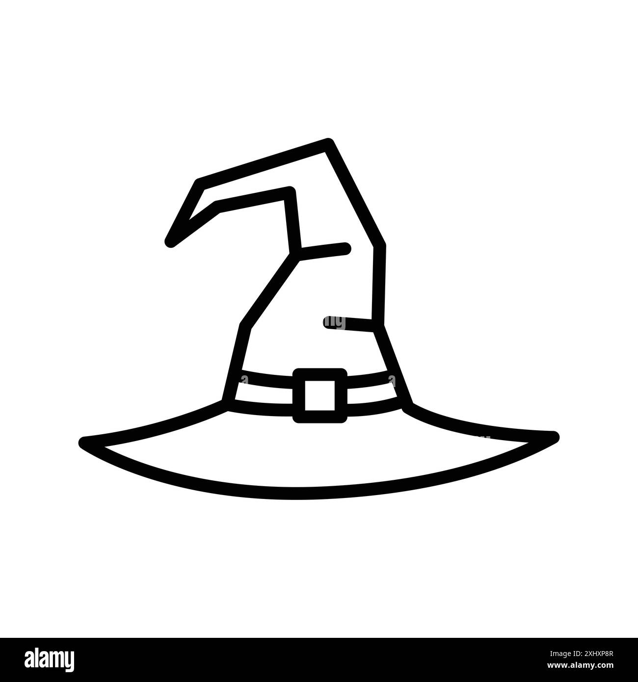 Witch hat design vector vectors hi-res stock photography and images - Alamy