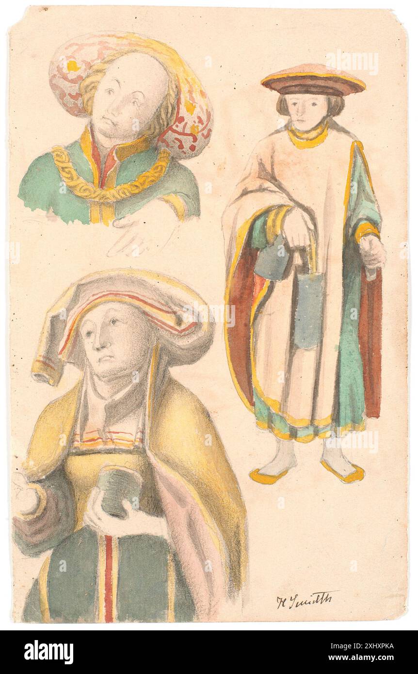 Figures in a church Cut Out Stock Images & Pictures - Alamy