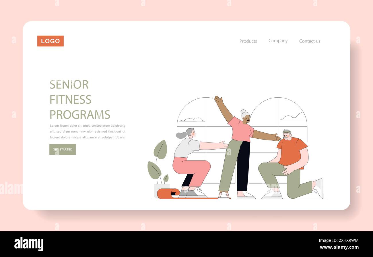 Vitality program Stock Vector Images - Alamy