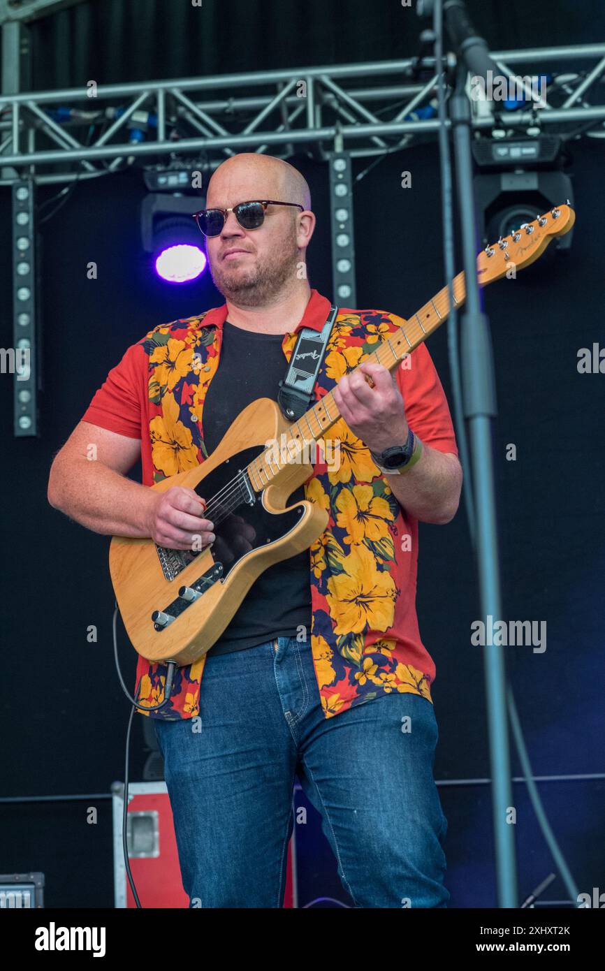 Cable Street Collective group performing live on stage at the 2024 Gate ...
