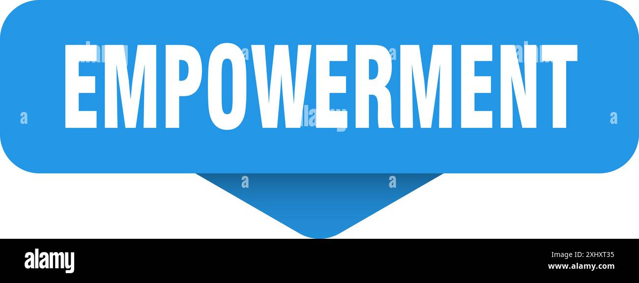 empowerment sticker. empowerment sign on transparent background ...