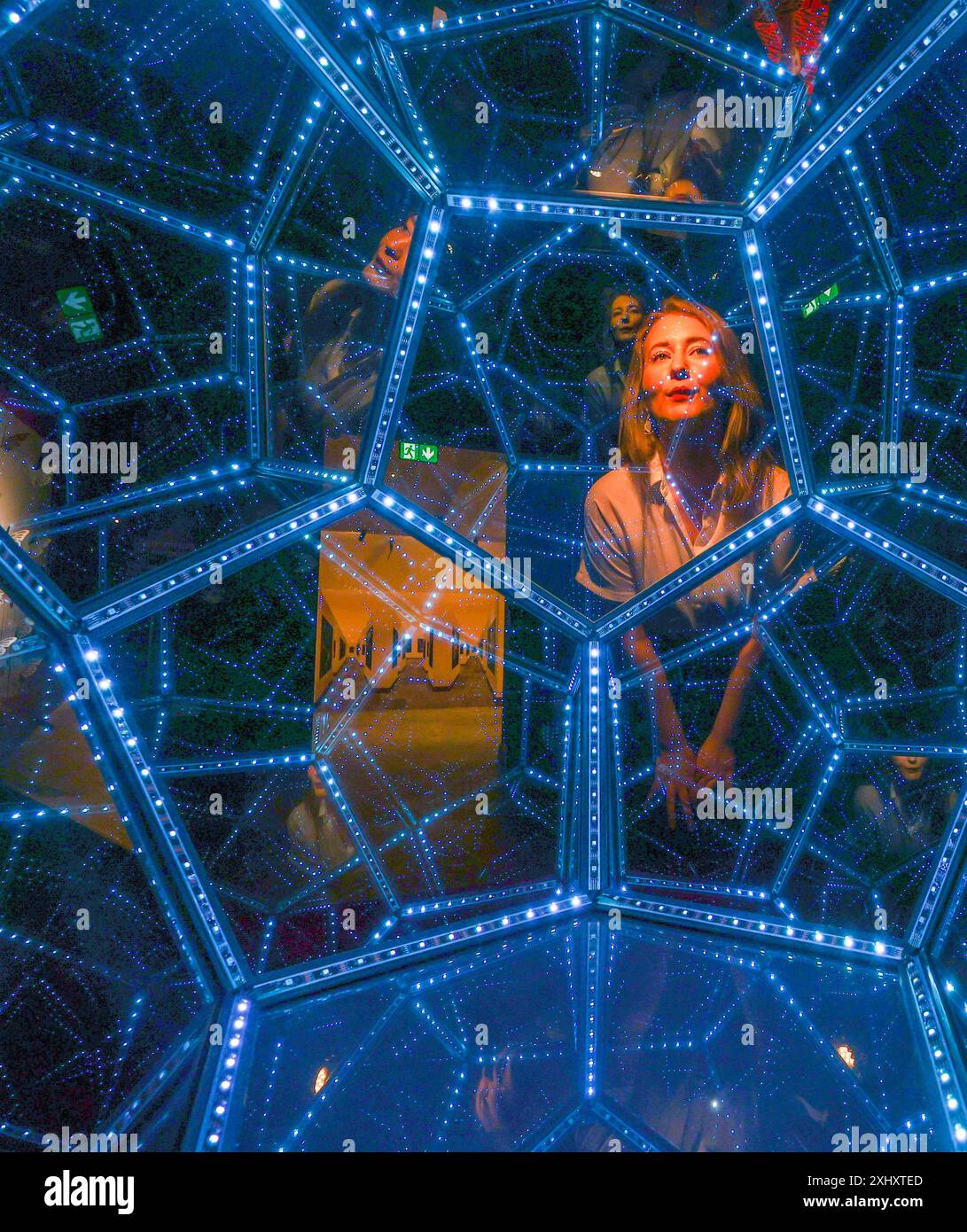 London, UK. 16th July, 2024. Presented by Fever, The Paradox museum ...