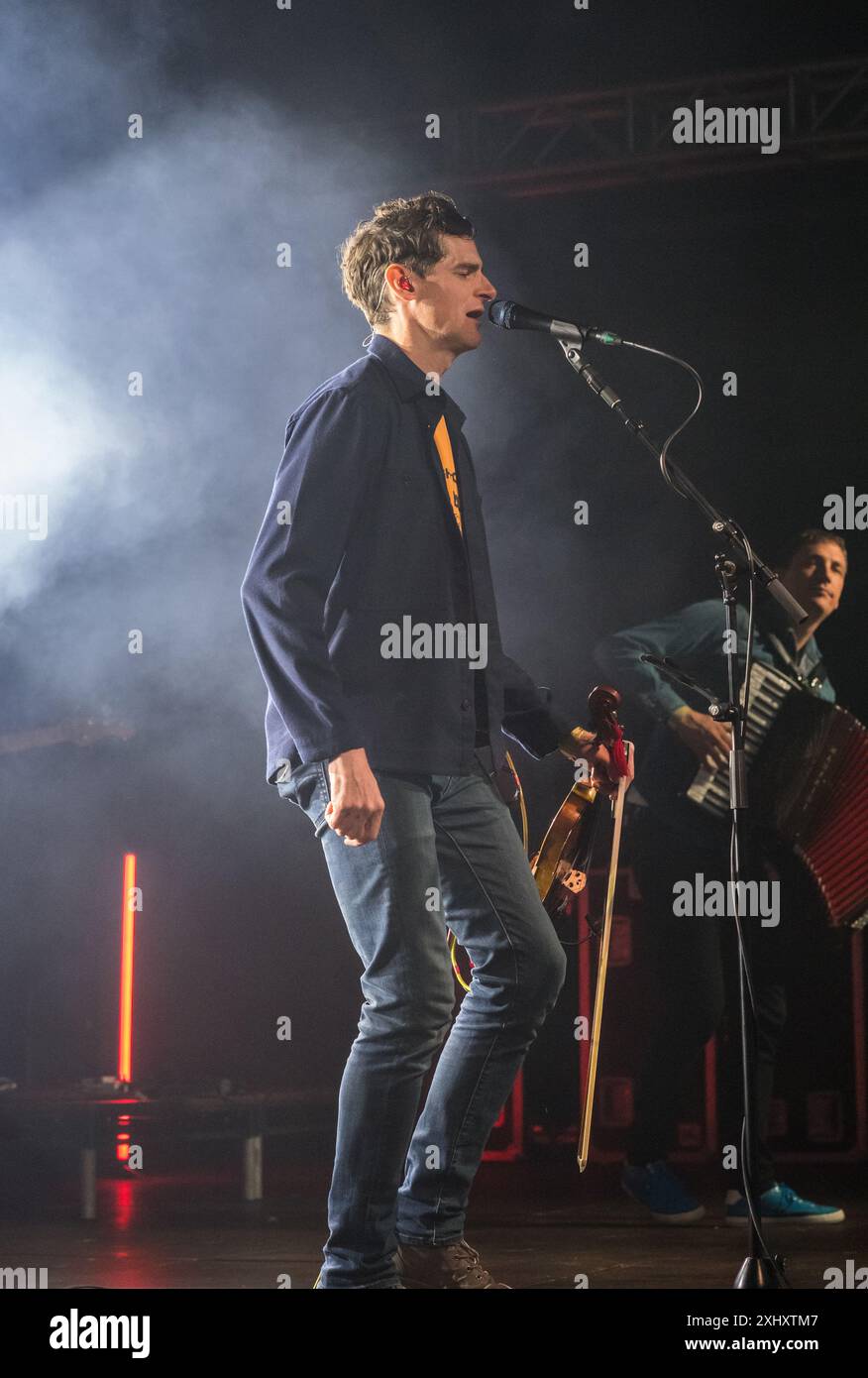 Manran, the Scottish awarding winning group performing live on stage at ...