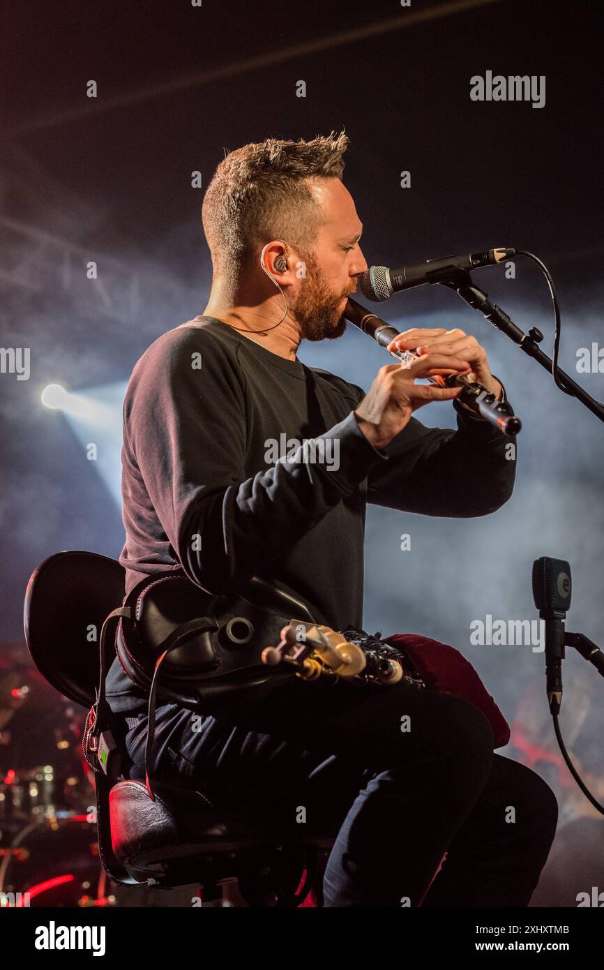 Manran, the Scottish awarding winning group performing live on stage at ...