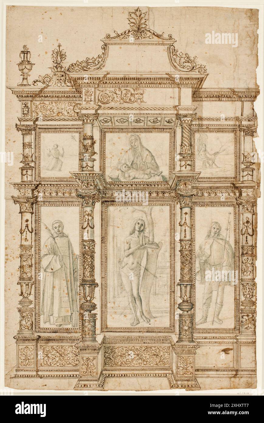Altarpiece frames hi-res stock photography and images - Alamy