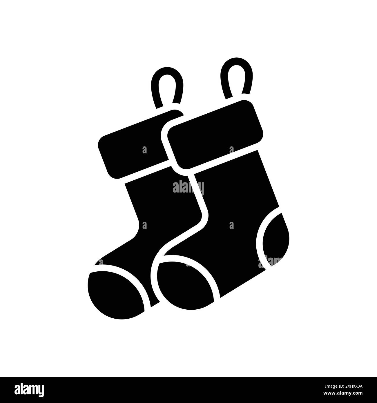 christmas shocks icon vector design template in white background Stock ...