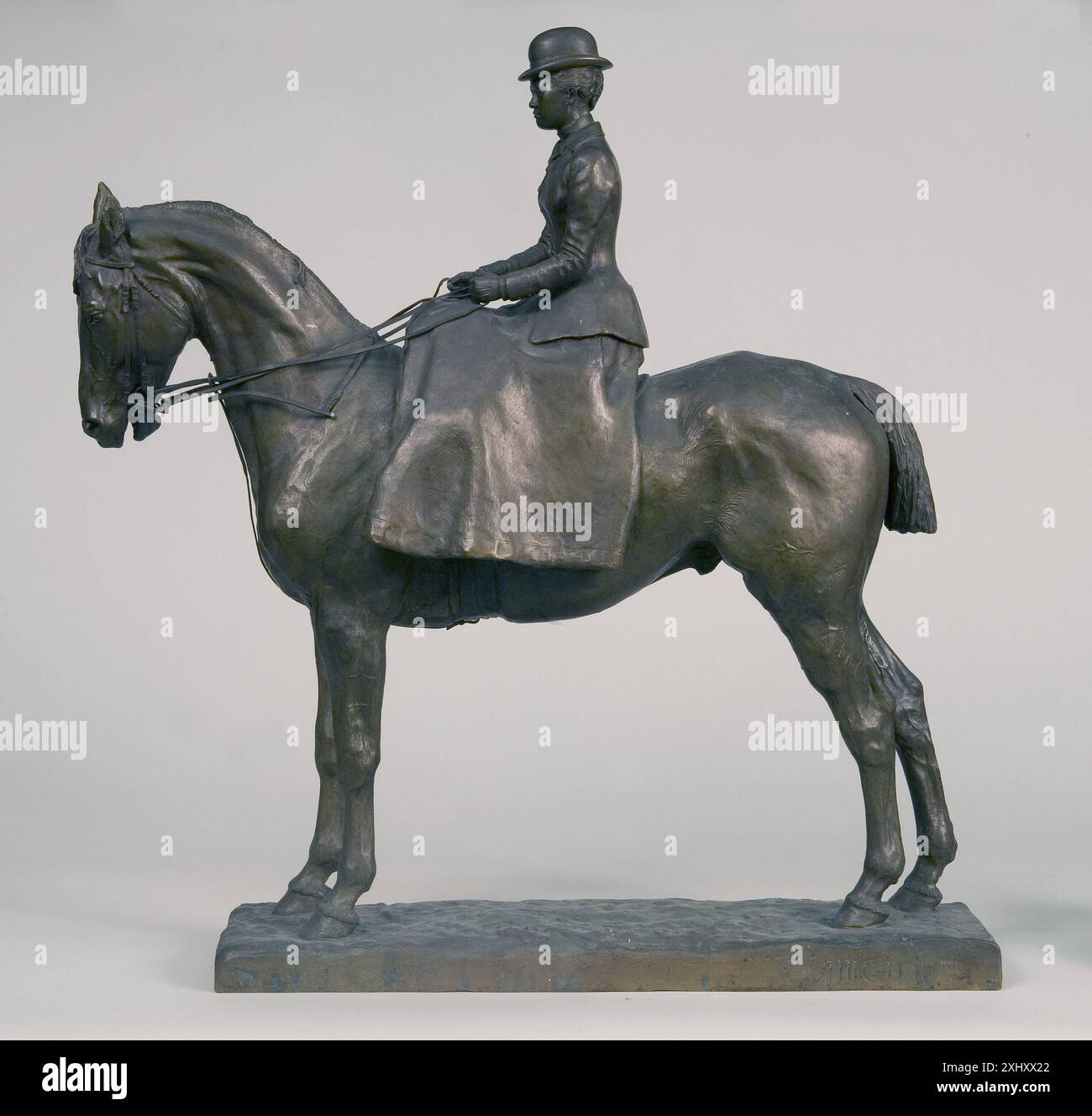 Statuette by Anne Marie Carl-Nielsen showing a woman riding her ...