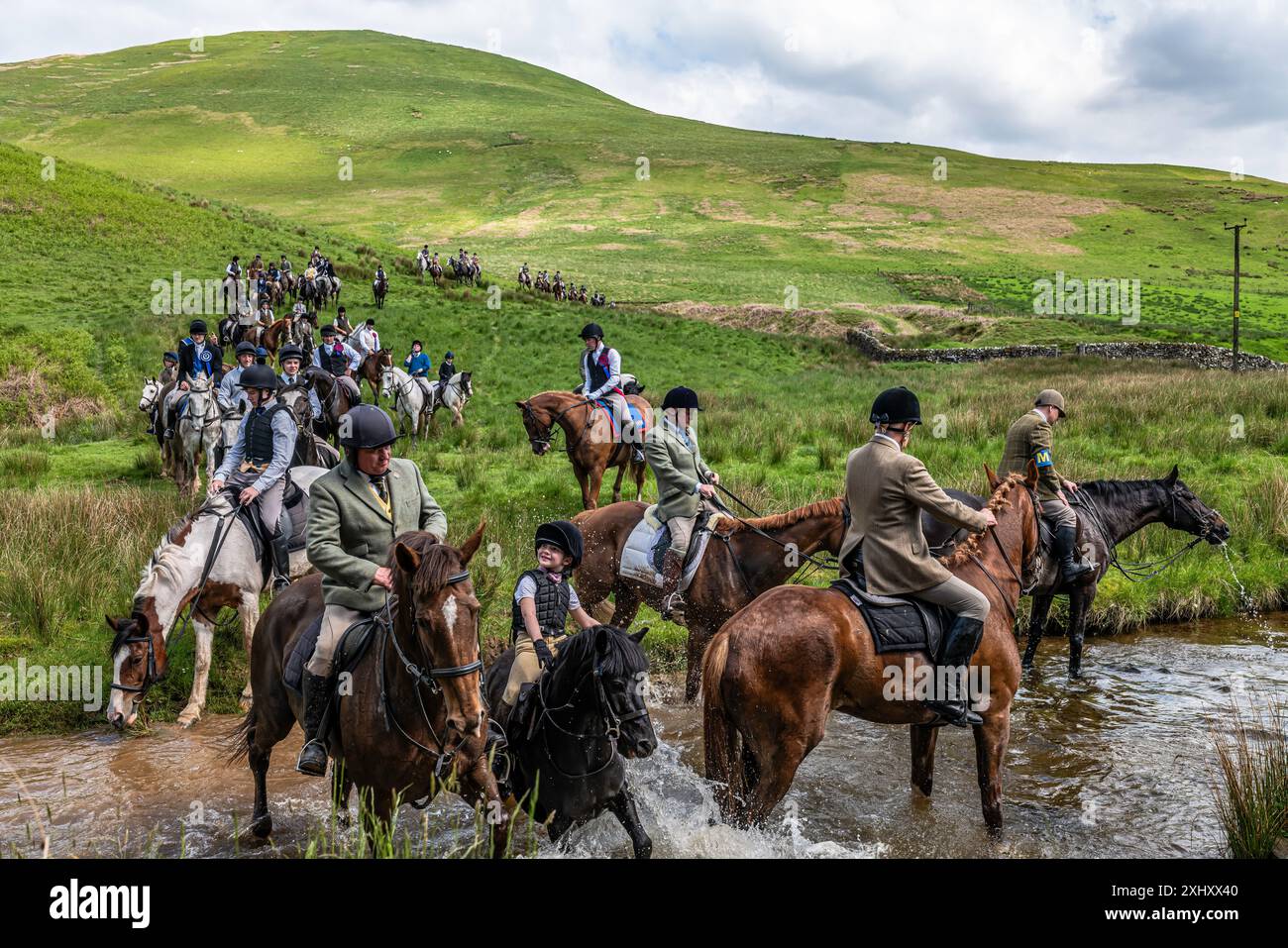 Hawick, Scottish Borders, Scotland, UK. 25th May 2024. Hawick Common ...