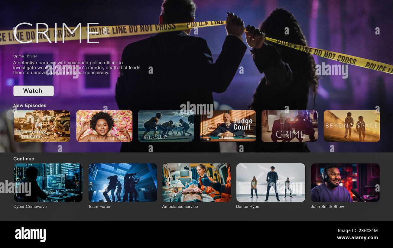 Crime scene investigation tv show hi-res stock photography and images ...
