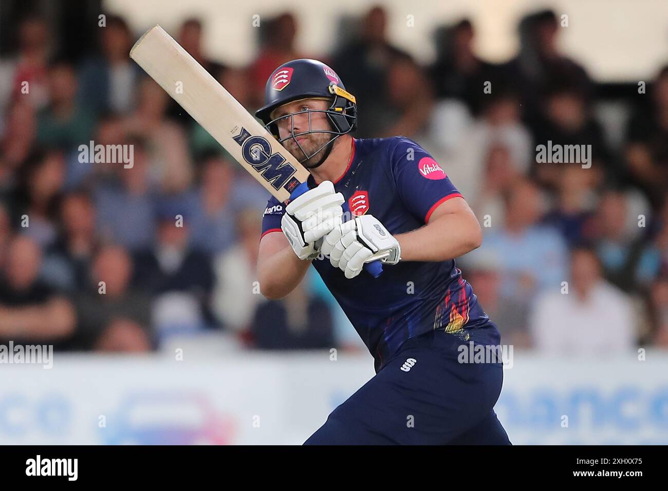 Matt Critchley in batting action for Essex during Essex vs Kent ...