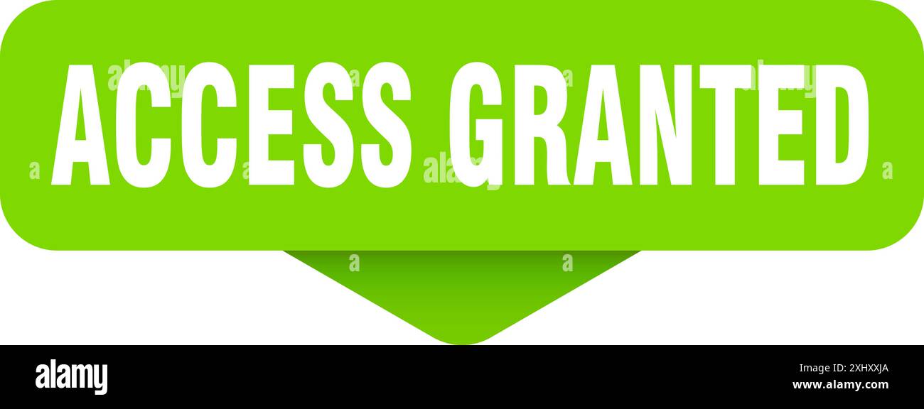 access granted sticker. access granted sign on transparent background ...