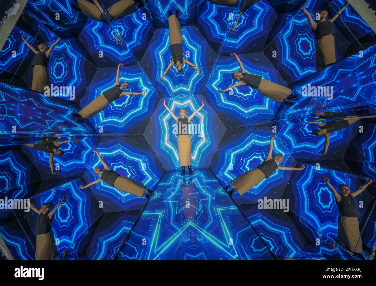 London, UK. 16th July, 2024. Presented by Fever, The Paradox museum ...