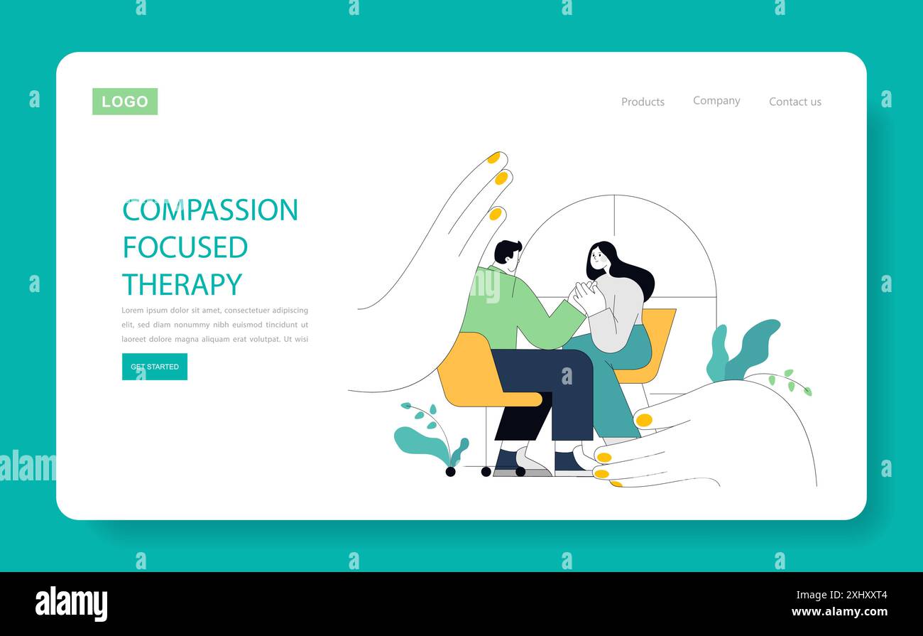 Psychologist patient focused therapy Stock Vector Images - Alamy