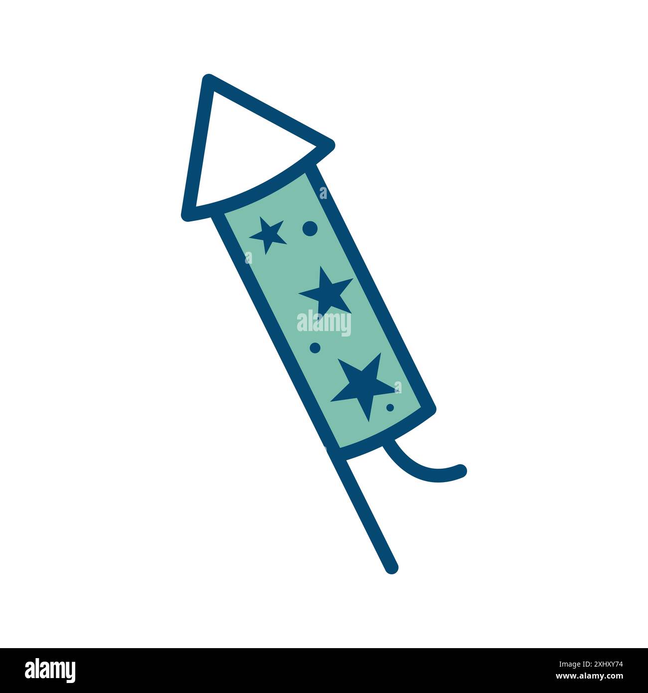 firework icon vector design template in white background Stock Vector ...