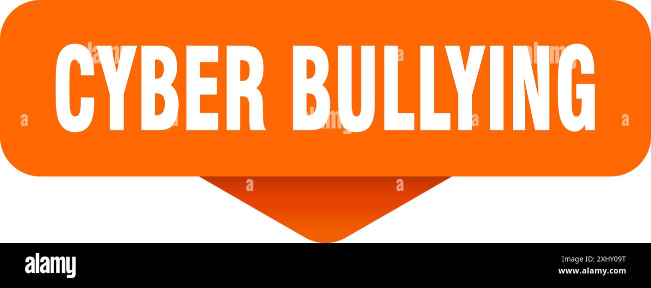 cyber bullying sticker. cyber bullying sign on transparent background ...
