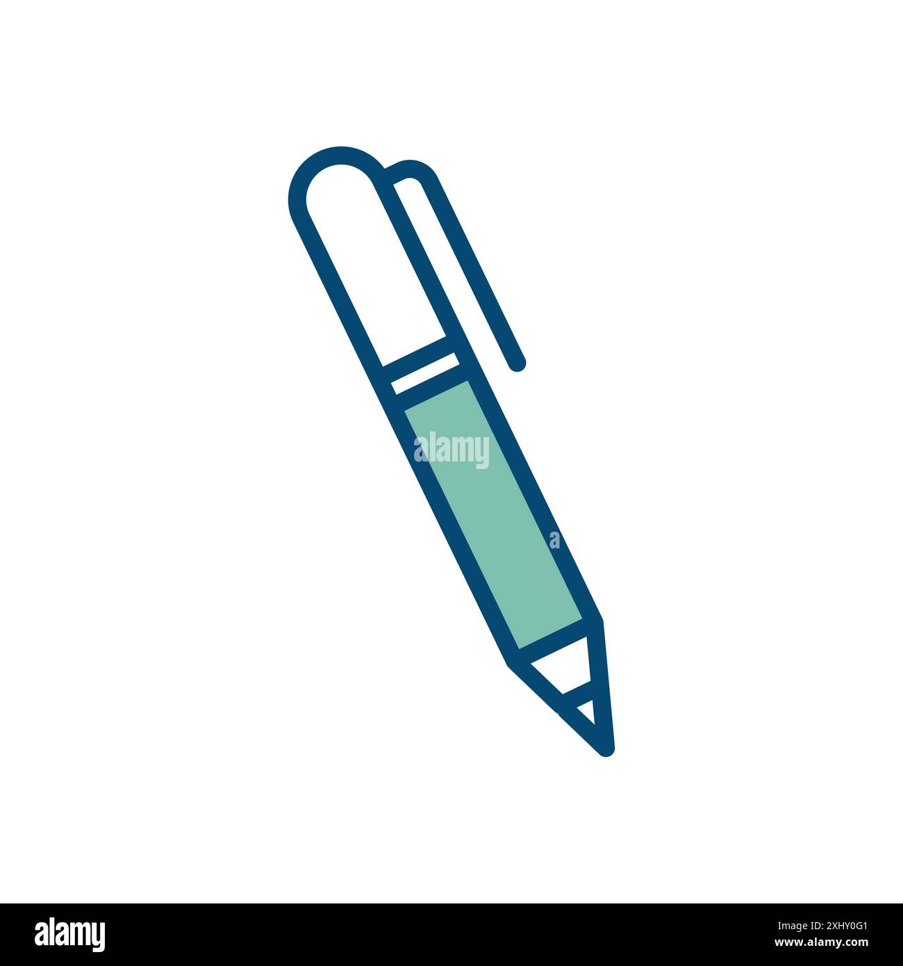 Pen drawing vector vectors Cut Out Stock Images & Pictures - Alamy
